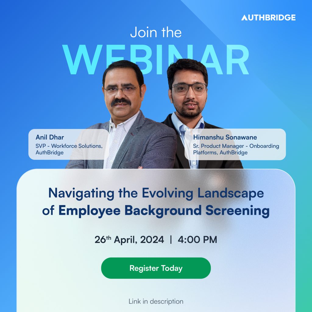 Webinar | Evolving Landscape of Employee Background Screening
