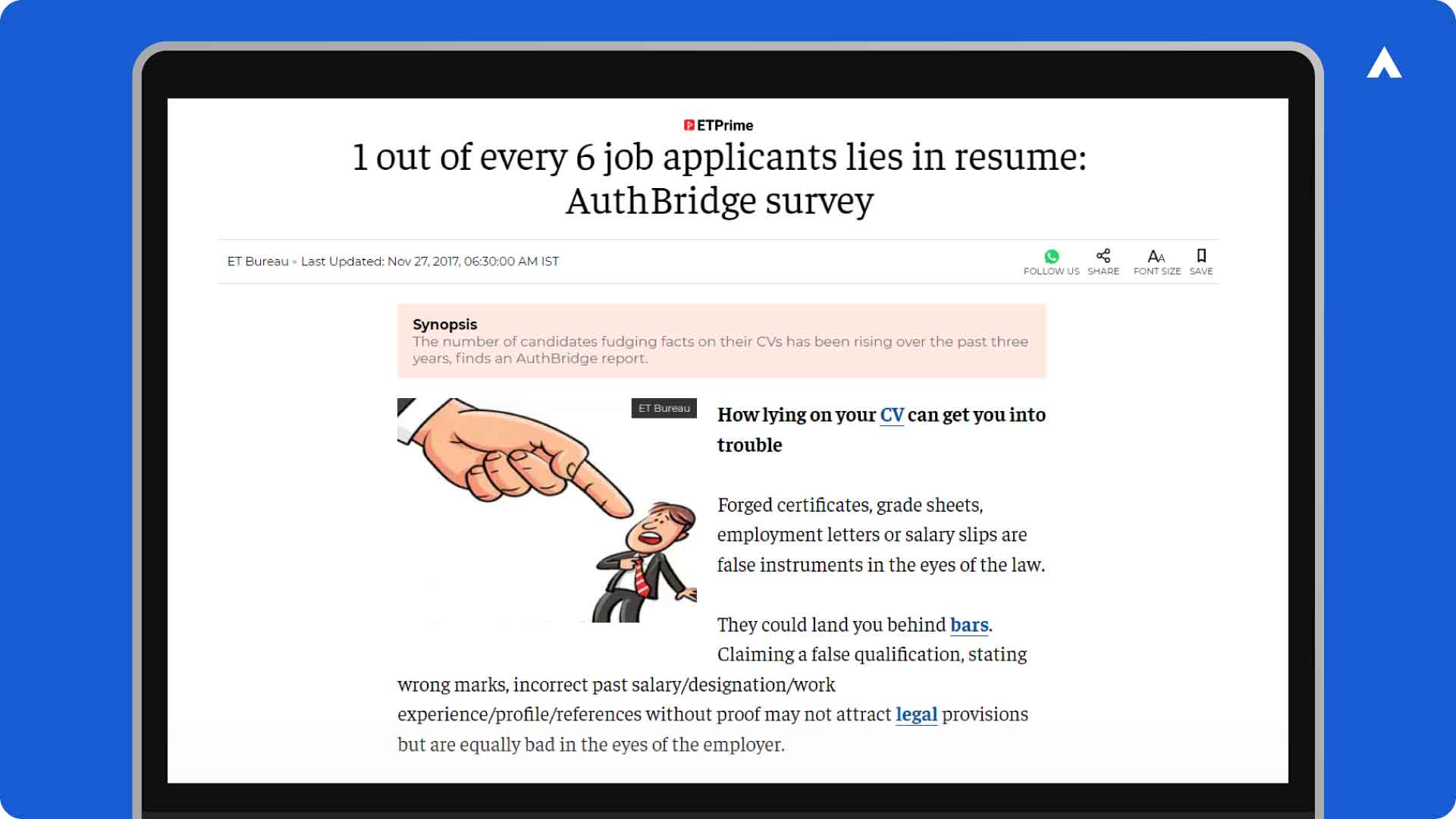 A Complete Guide to Employment Verification [2024] - AuthBridge