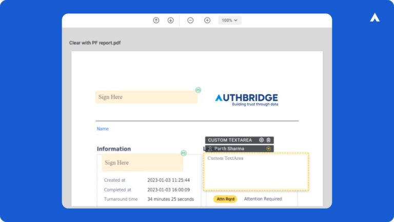 Vendor Onboarding and Due Diligence Solution - AuthBridge
