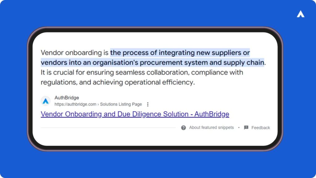 Vendor Onboarding - A Definitive Guide - AuthBridge