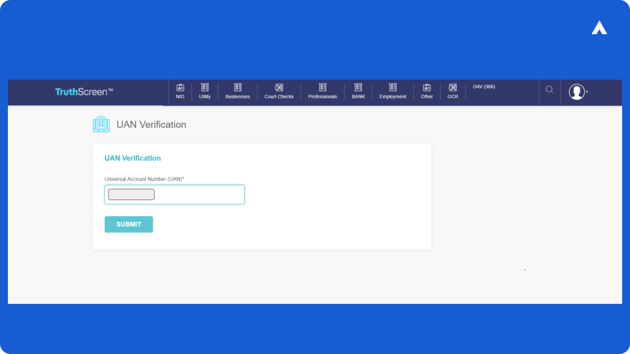 UAN Verification API | EPFO UAN Verification - AuthBridge