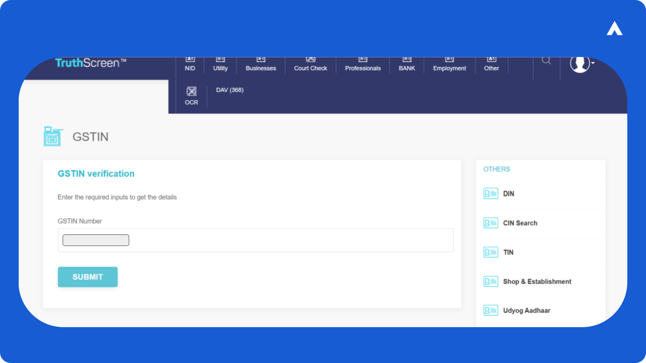 GST Verification | GST Number Verification - AuthBridge