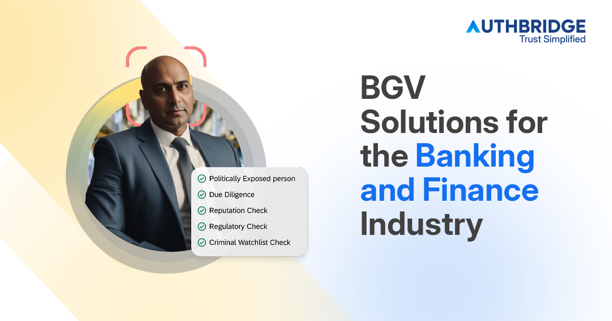 Onboarding & Employee BGV for BFSI Industry - AuthBridge