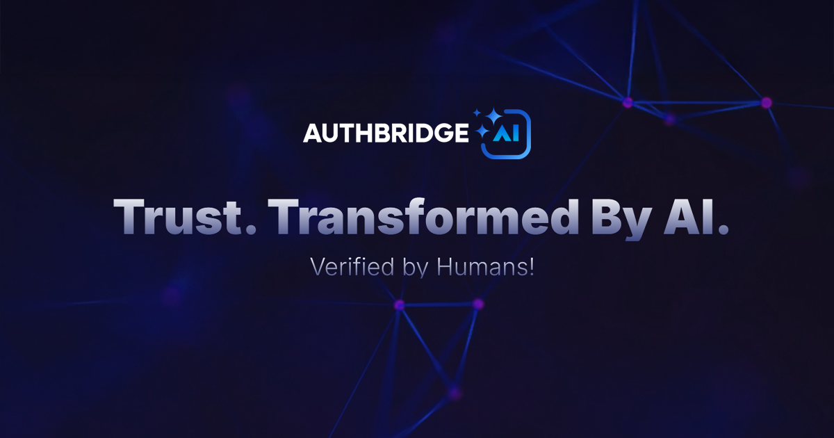 AI Powered Identity Verification - AuthBridge