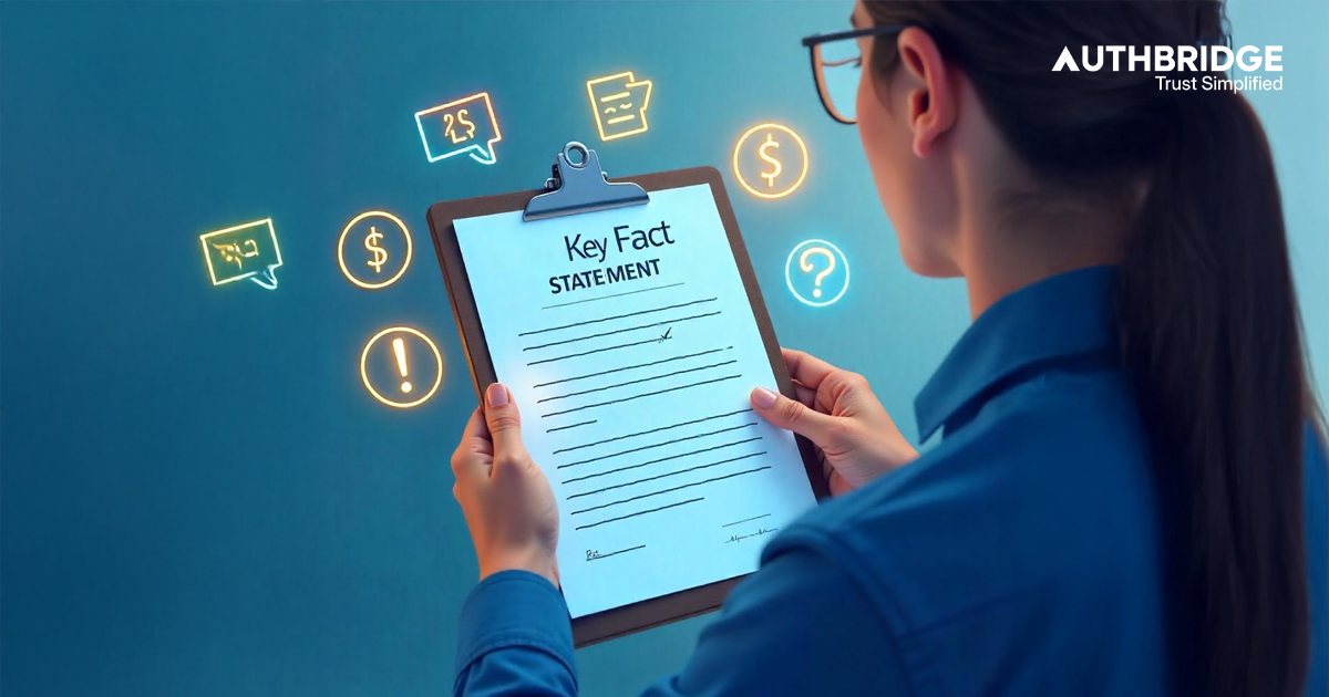 Key Fact Statement (KFS): A Definitive Guide - AuthBridge