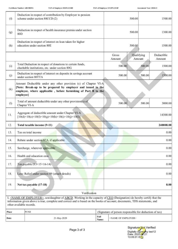 Form 16: Definition, Importance, & Verification Process